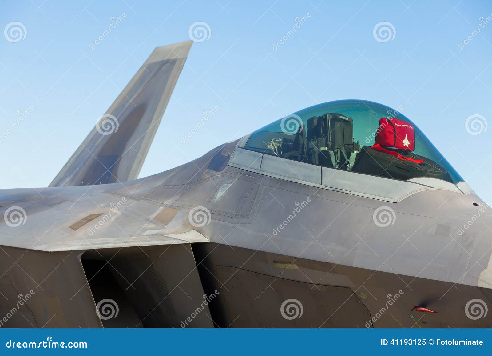 F-22 Raptor Jet stock image. Image of fighter, cone, conflict - 41193125