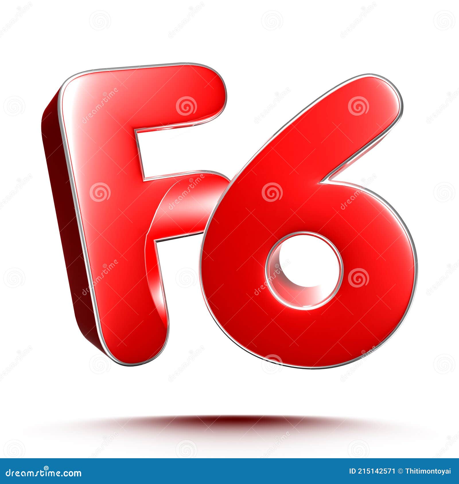 F6 red. stock illustration. Illustration of logotype - 215142571
