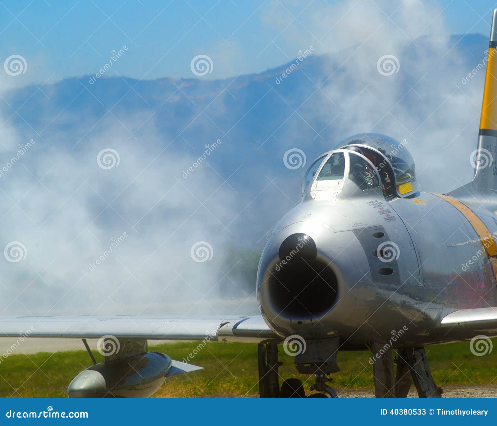 F 86 Sabre Jet stock image. Image of speed, fast, machine - 40380533