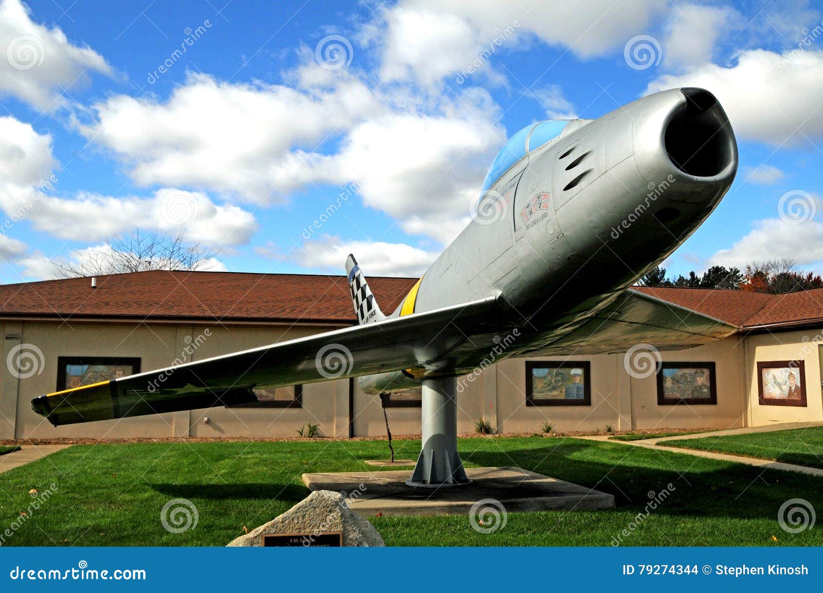 F86 Sabrejet Air FOrce Fighter Editorial Stock Image - Image of sabre ...