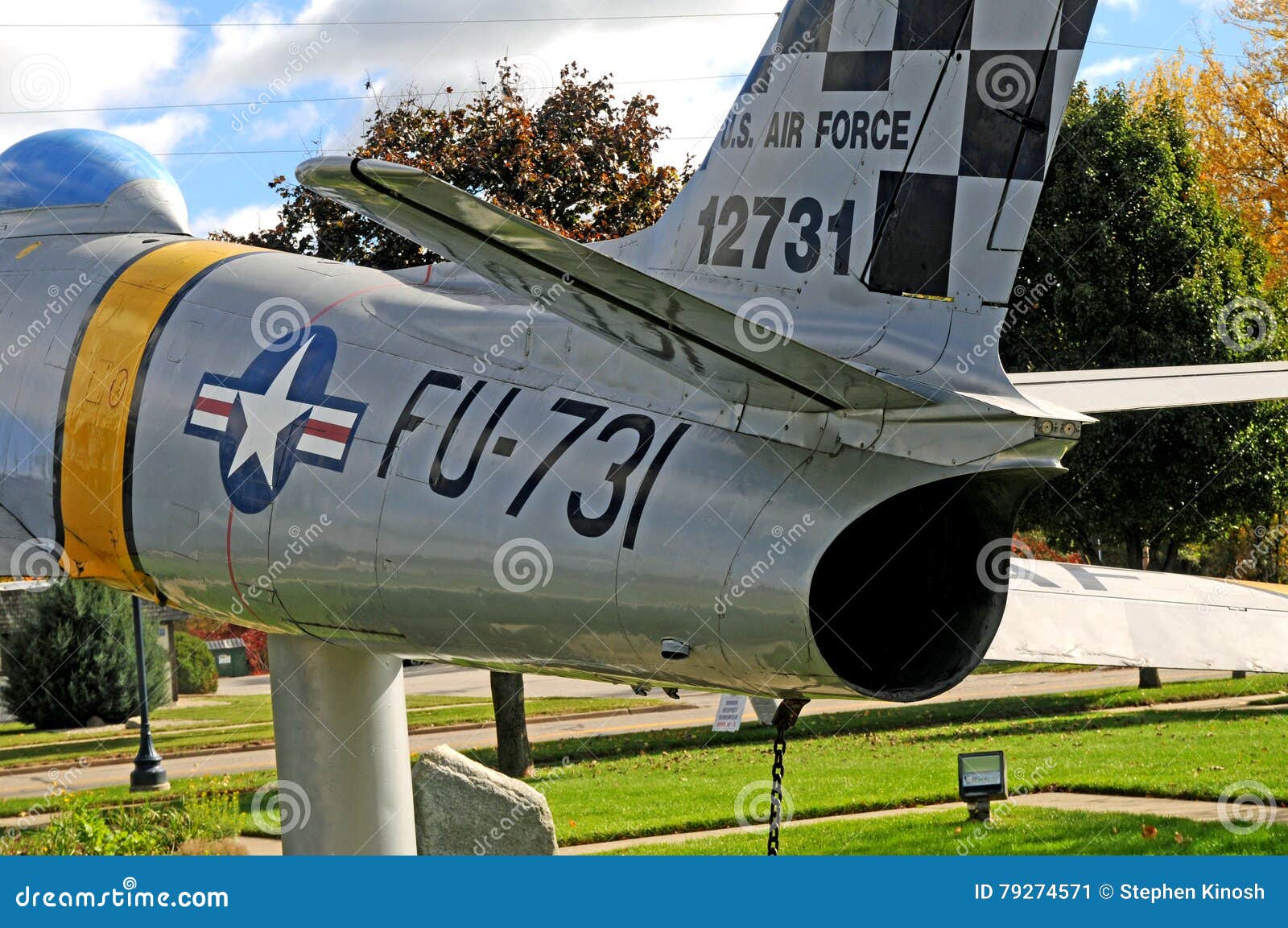 F86 Sabrejet Air FOrce Fighter Editorial Photo - Image of american ...