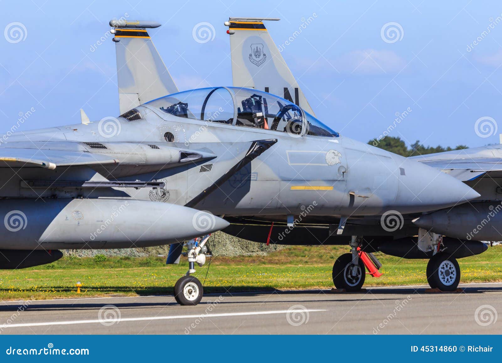 F-15 Strike Eagle editorial image. Image of grey, aero - 45314860