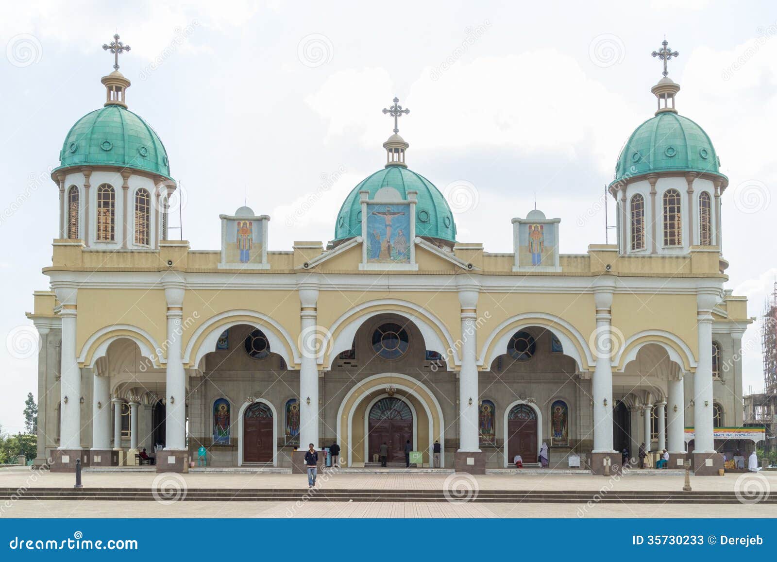 Fût Medhane Alem Church photo stock éditorial. Image du énorme - 35730233
