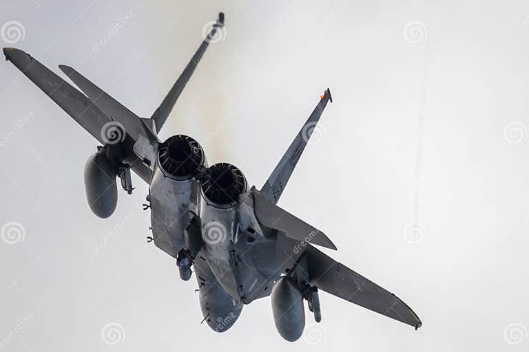 F-15 take off editorial photography. Image of warfare - 70449487