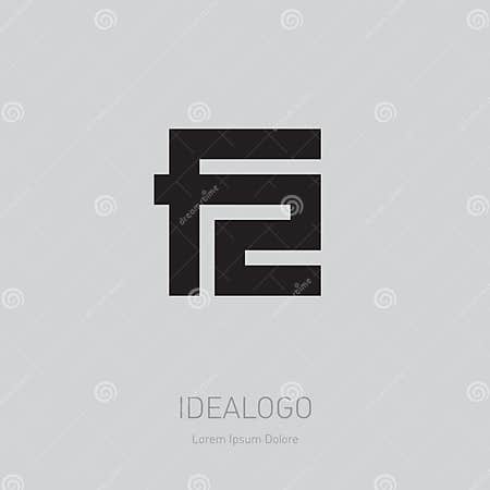 F2 - Vector Design Element or Icon. F and 2 - Logo Stock Vector ...