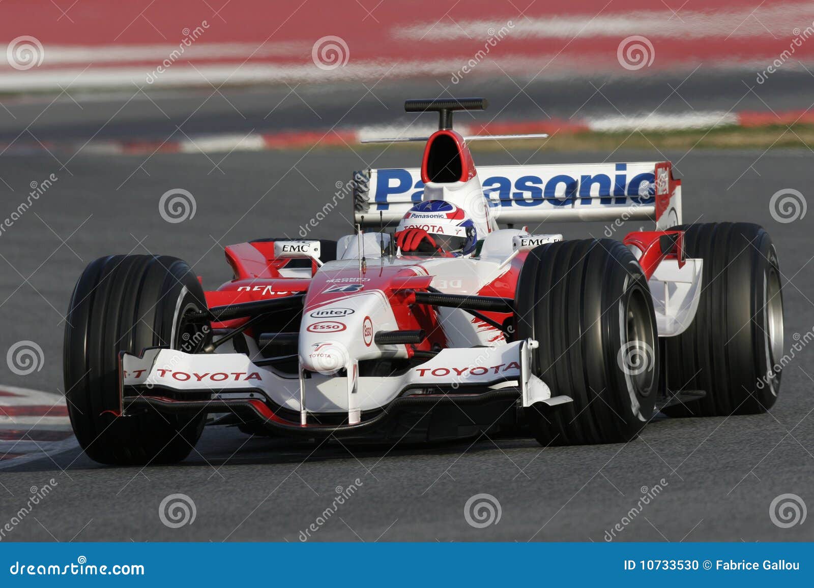 F1 2006 - Olivier Panis Toyota Editorial Image - Image of panis, tf106 ...