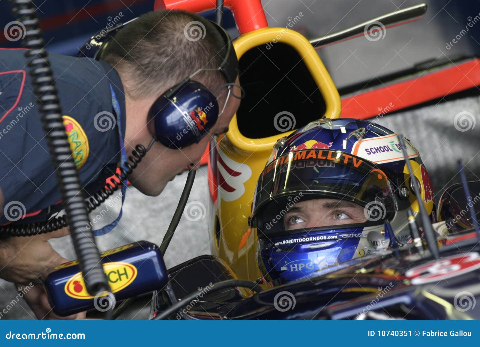 F1 2006 - Robert Doornbos Red Bull Foto Editorial - Imagem de teste ...