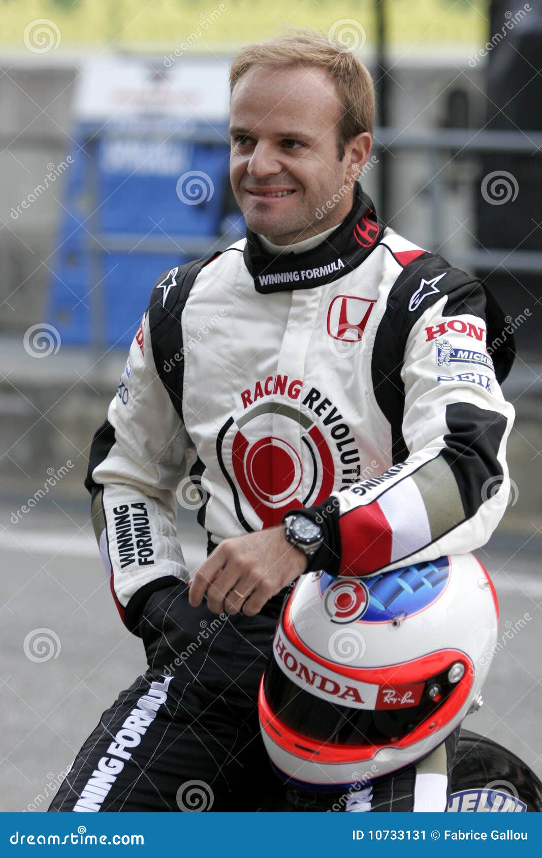 F1 2006 - Rubens Barrichello Honda Editorial Photo - Image of formula ...