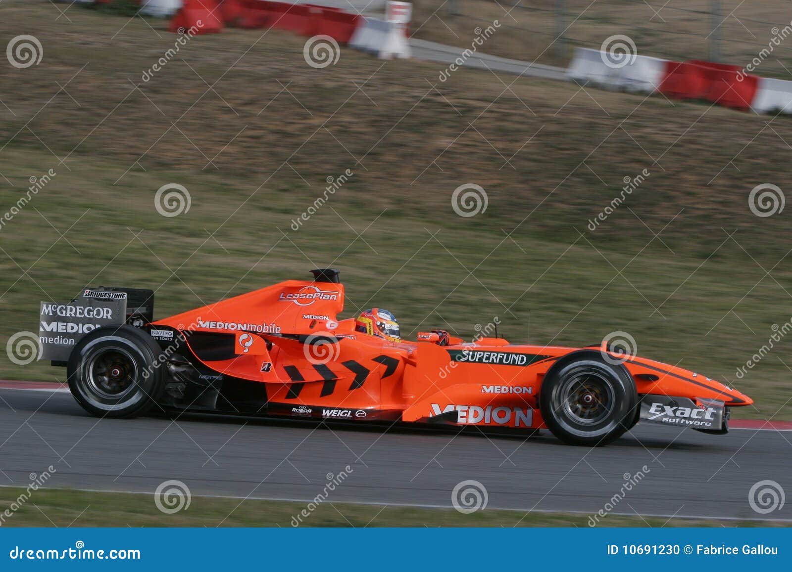 F1 2007 - Adrian Sutil Spyker Editorial Image - Image of grand, test ...