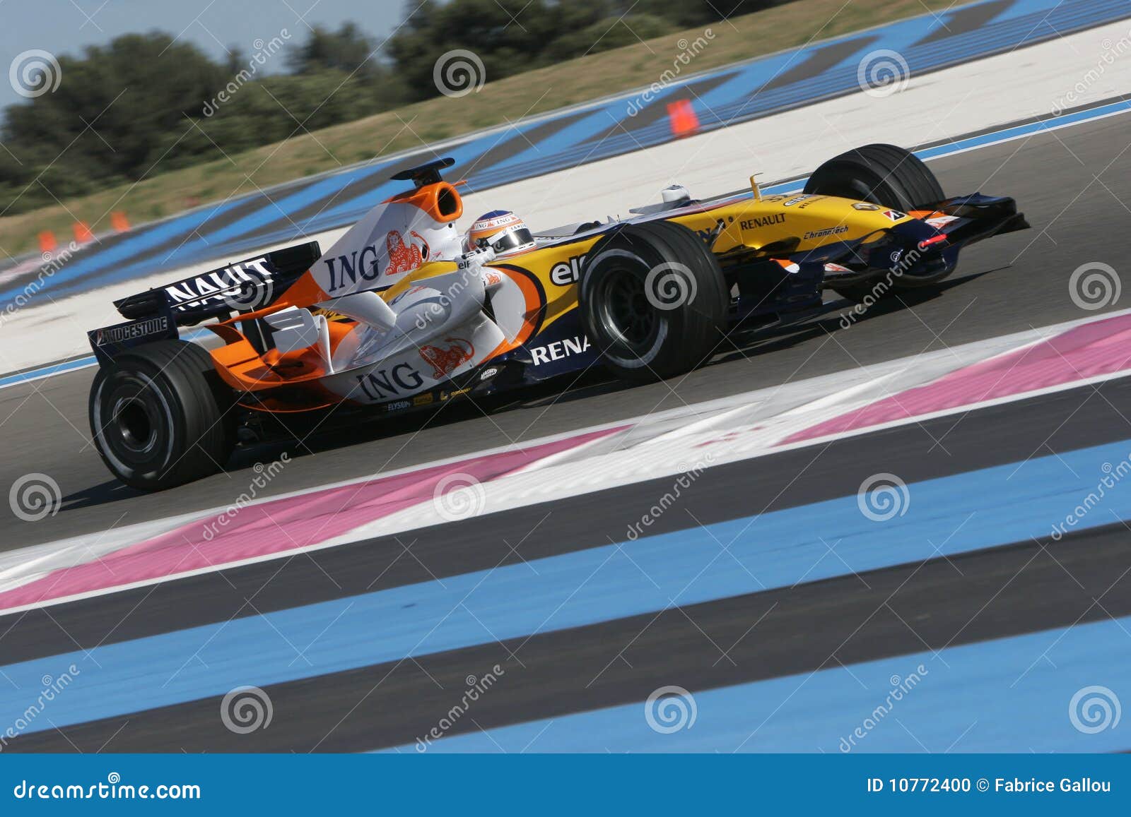 F1 2007 - Nelson Piquet Renault Editorial Image - Image of ricard ...