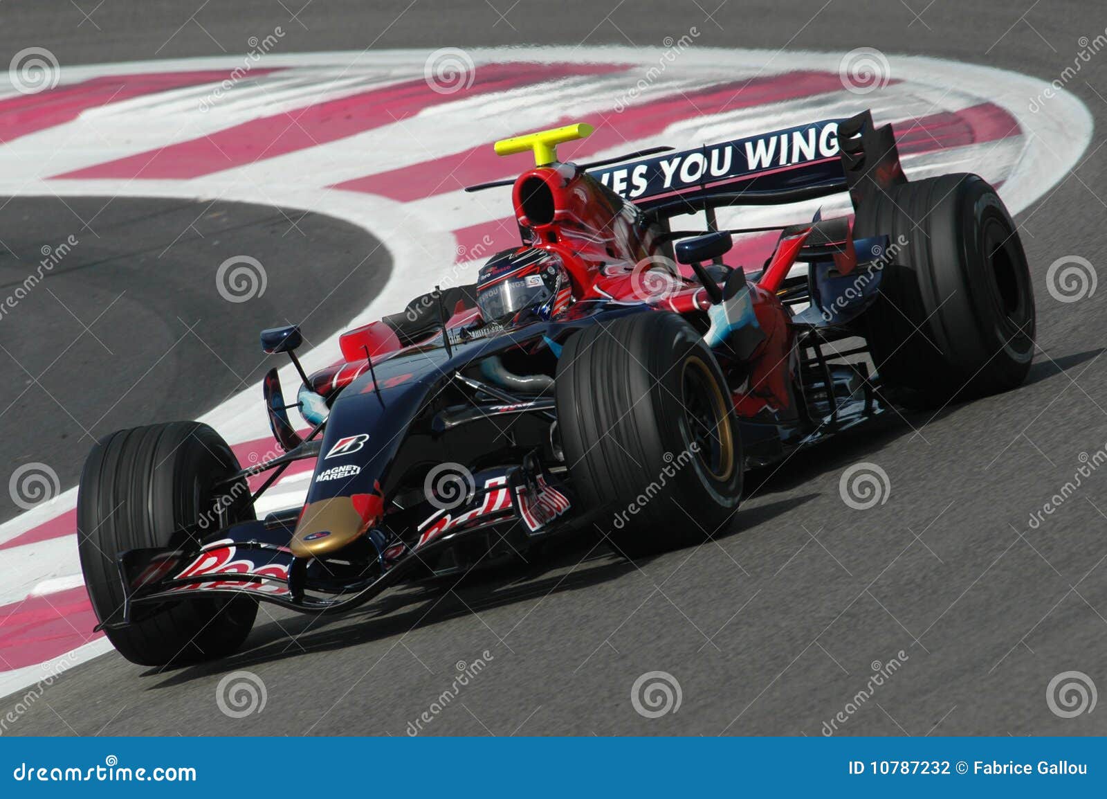 F1 2007 - Scott Speed Toro Rosso Editorial Photography - Image of test ...