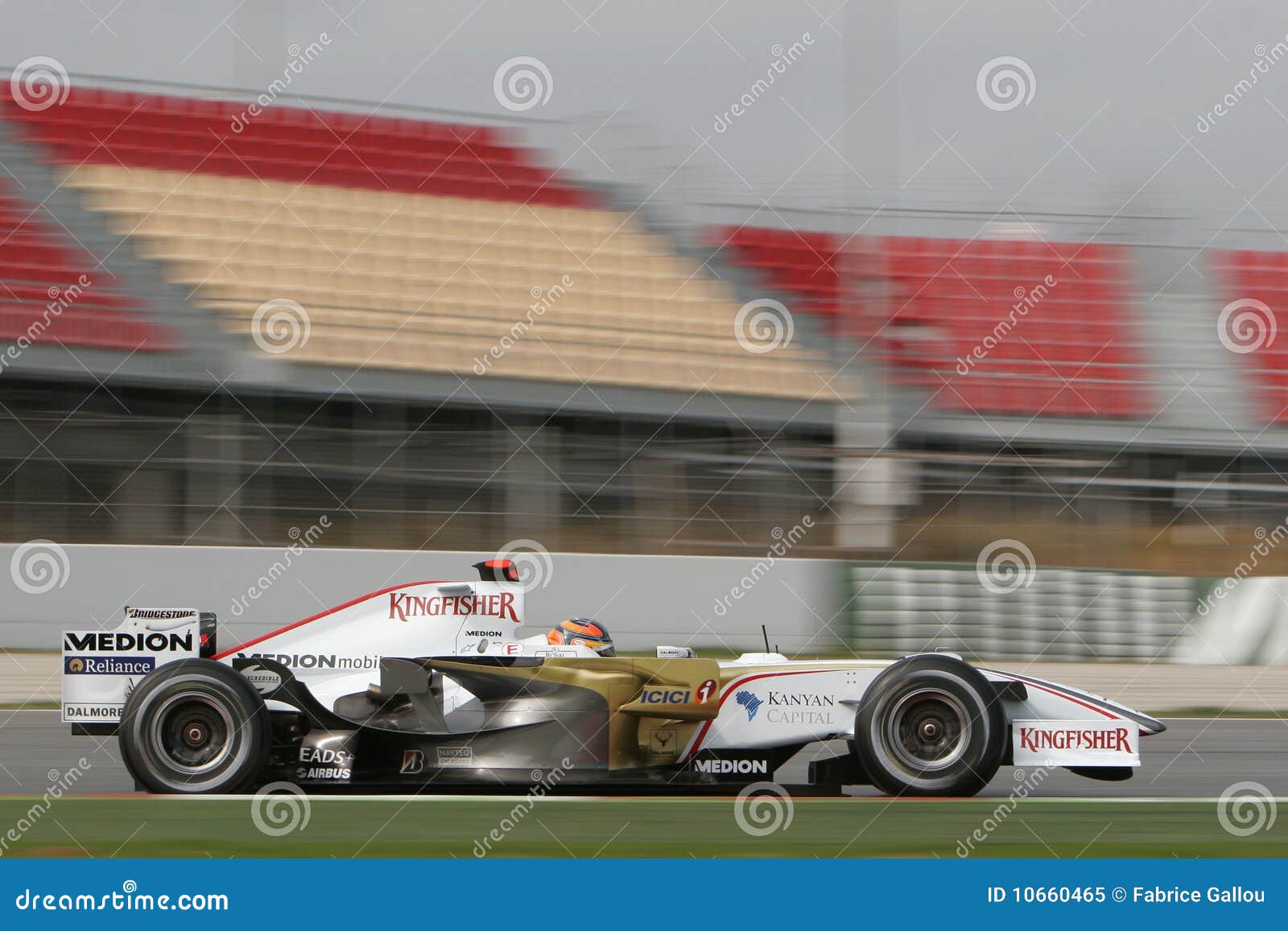 F1 2008 - Forza India Di Vitantonio Liuzzi Immagine Editoriale ...