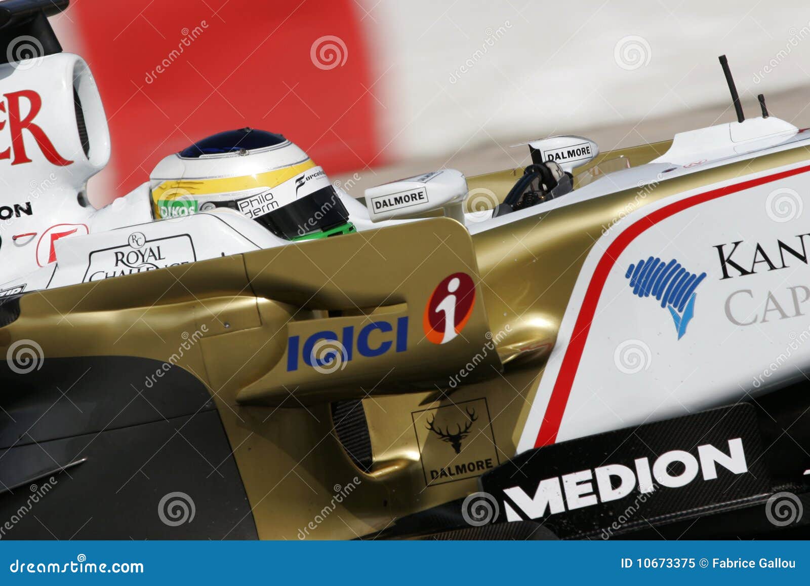 F1 2008 - Giancarlo Fisichella Force India Editorial Image - Image of ...