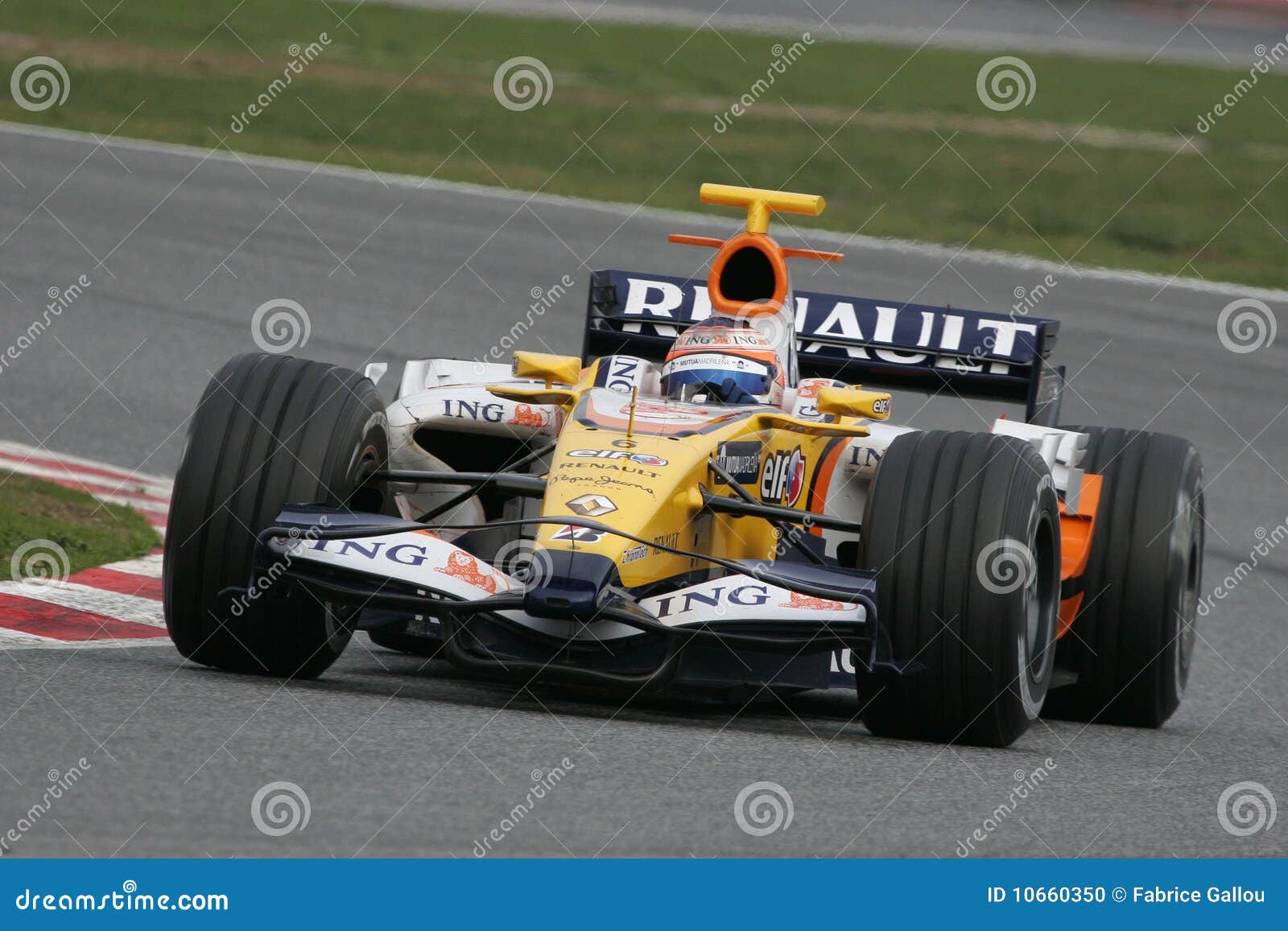 F1 2008 - Nelson Piquet Renault Editorial Image - Image of action, prix ...