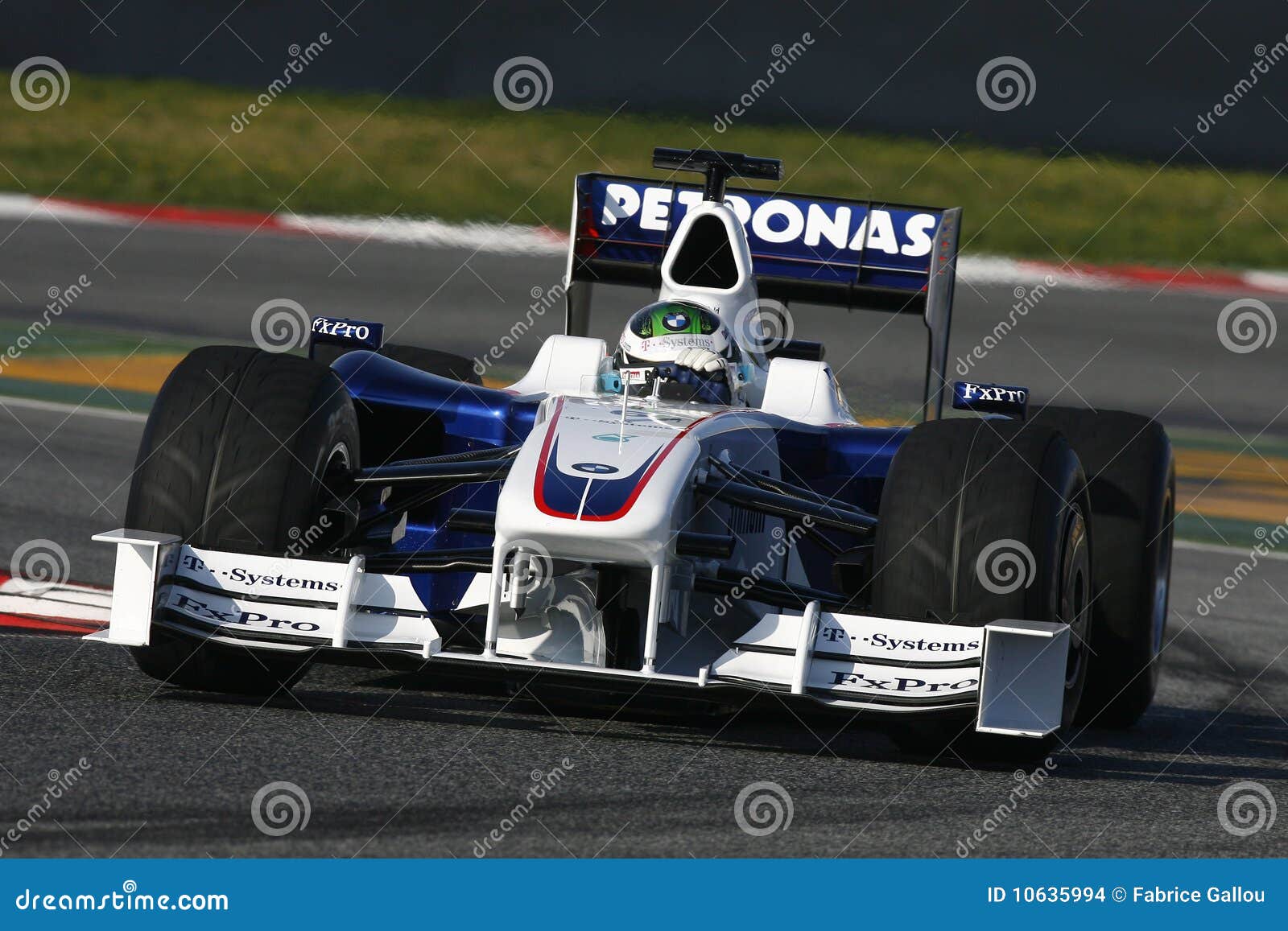 F1 2009 - BMW Sauber Van Heidfeld Van De Inkeping Redactionele Stock ...
