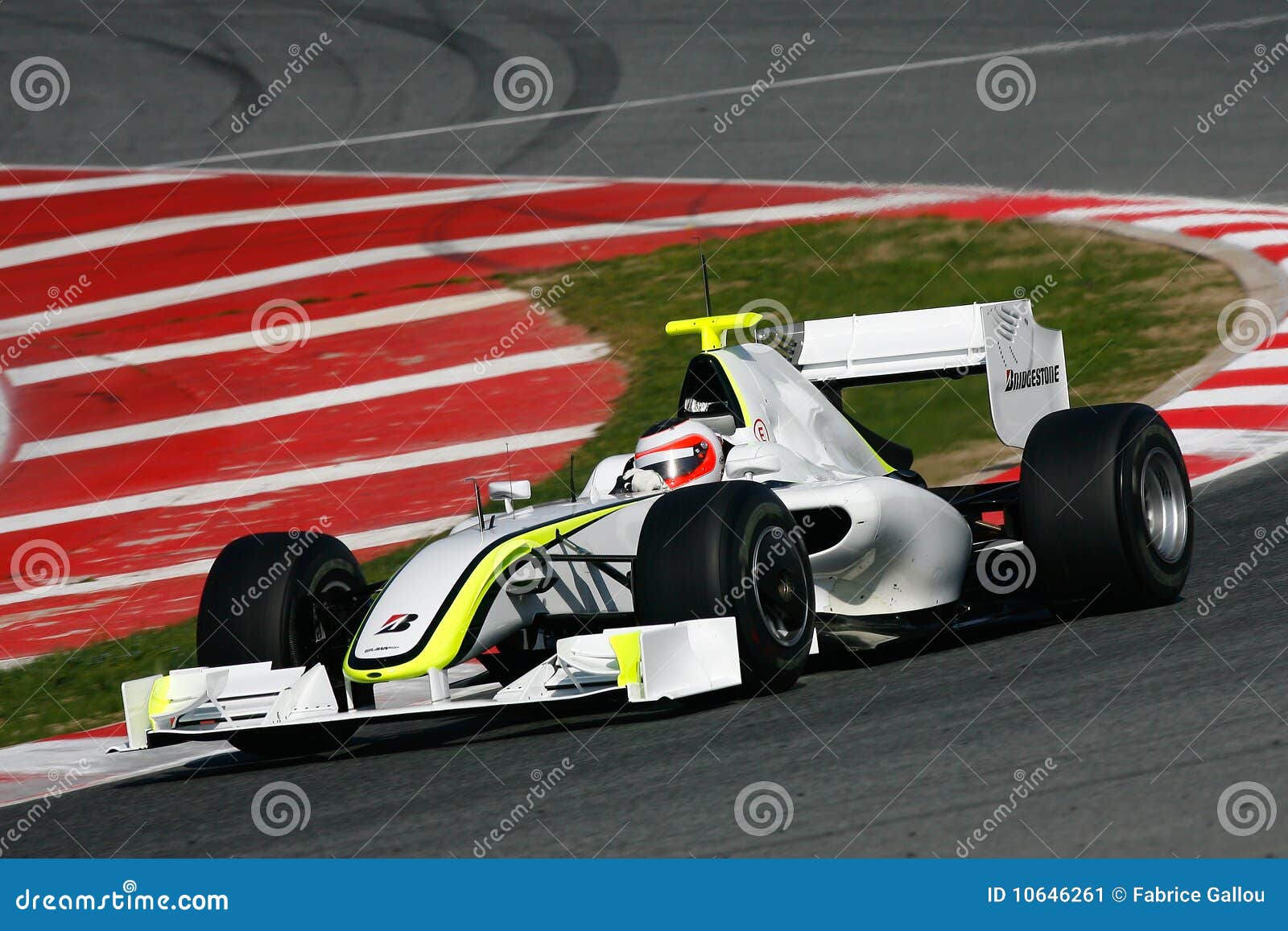 F1 2009 - GP Del Queso De Cerdo De Rubens Barrichello Foto editorial ...