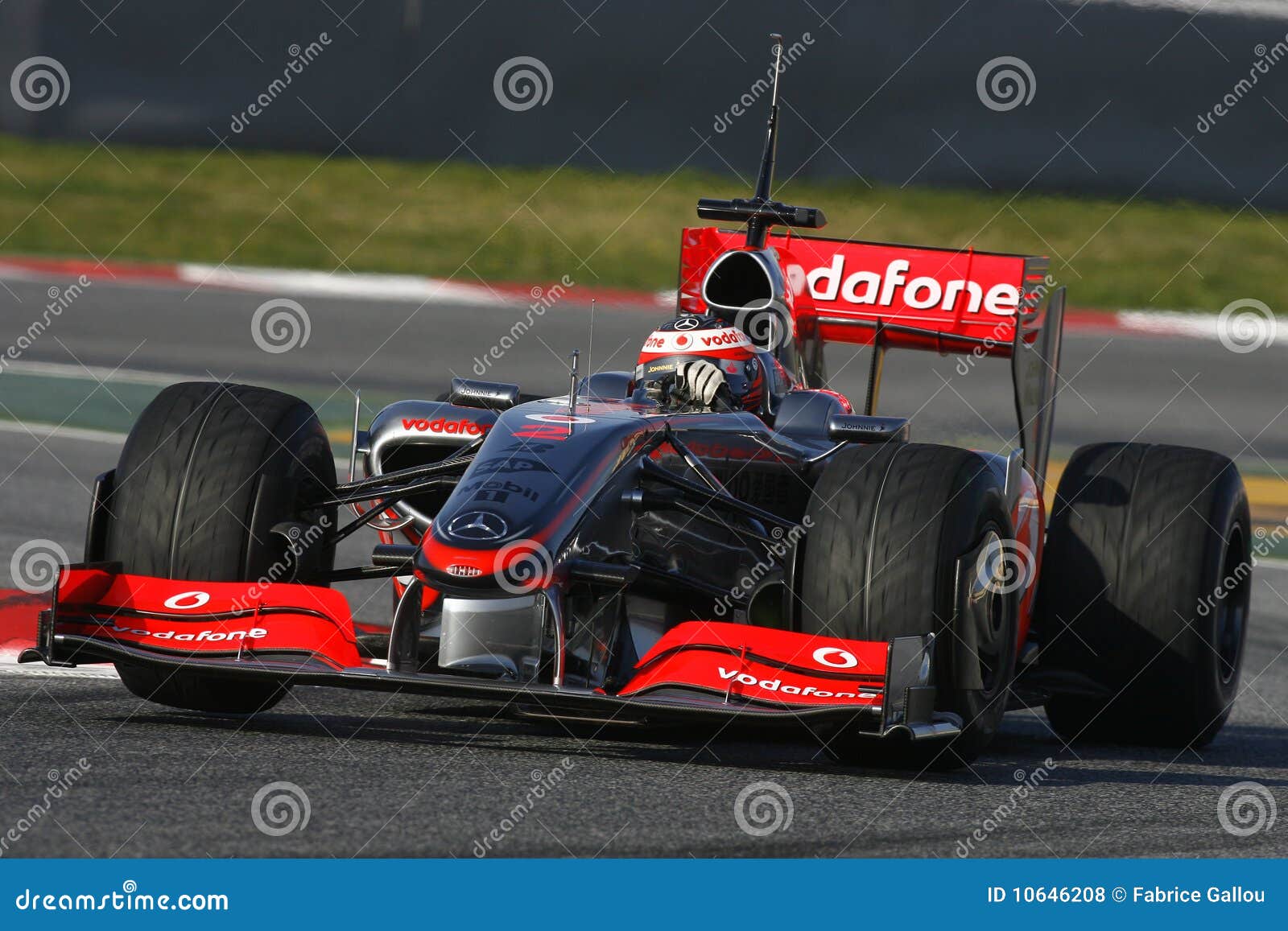 F1 2009 - Heikki Kovalainen McLaren Foto de Stock Editorial - Imagem de ...