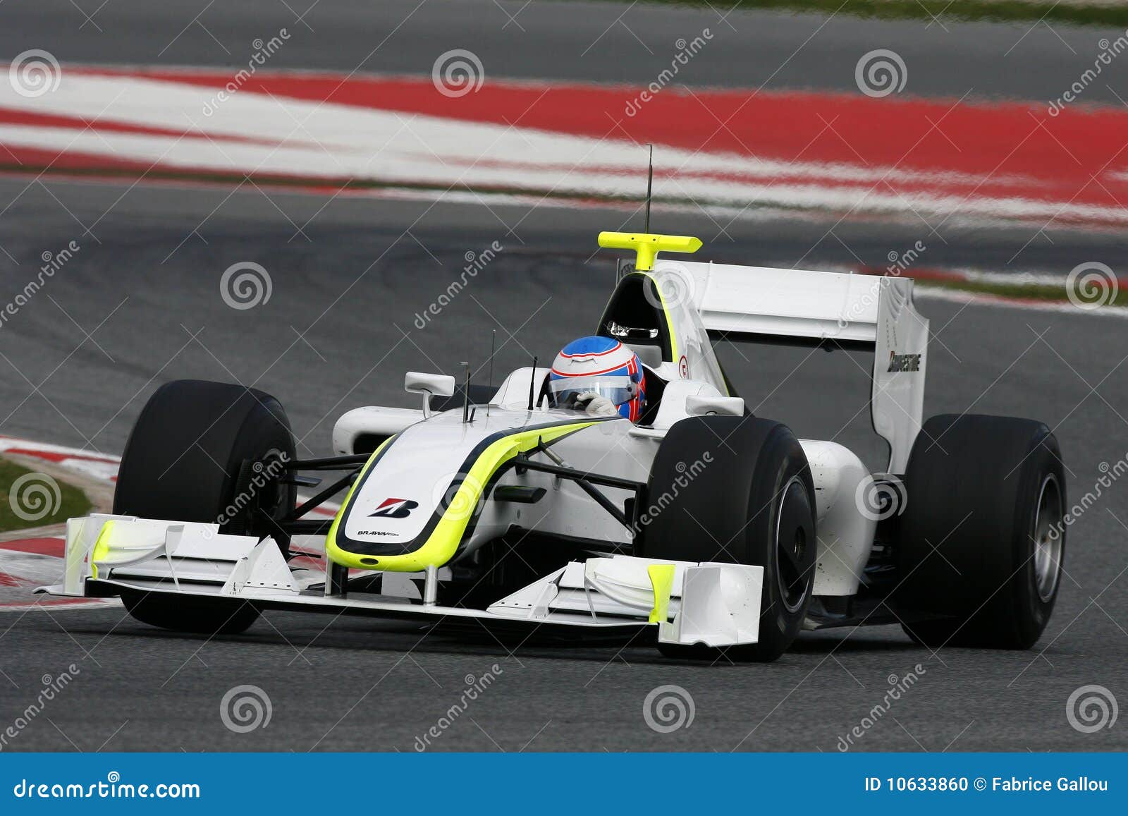 F1 2009 - Jenson Button Brawn GP Editorial Image - Image of prix ...