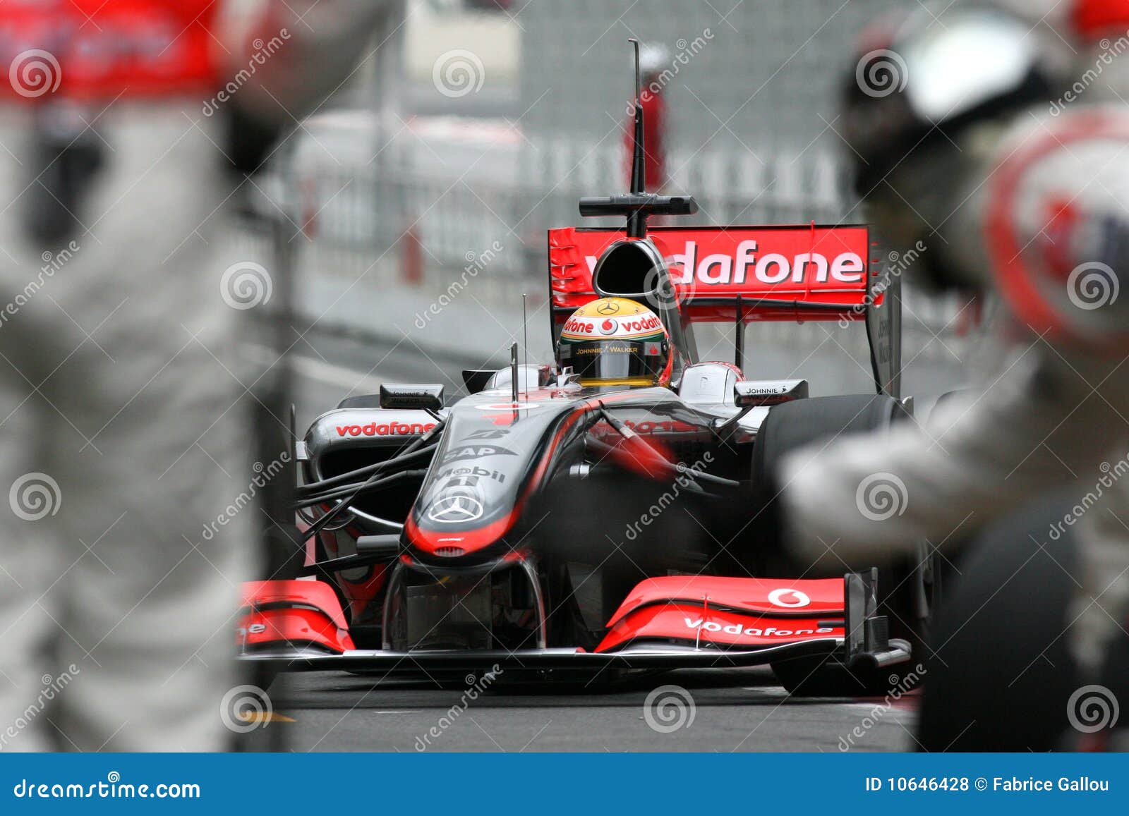 F1 2009 - Lewis Hamilton McLaren Editorial Stock Photo - Image of ...