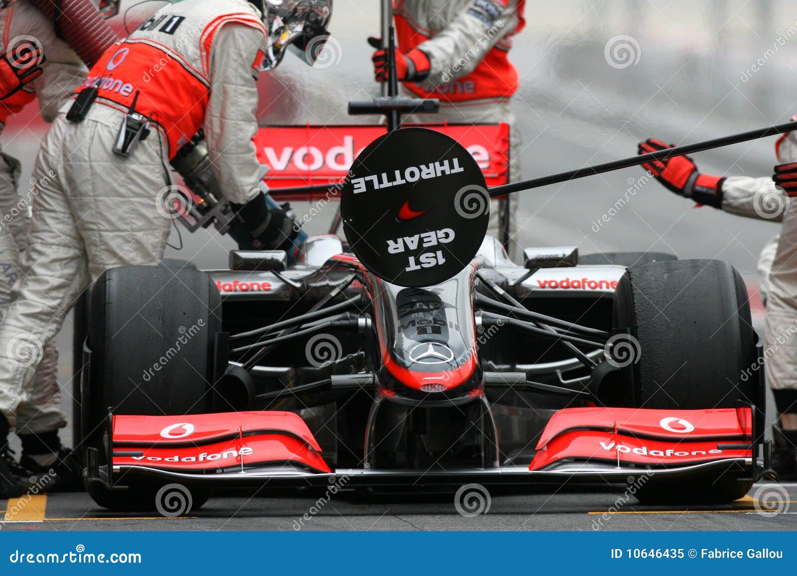 F1 2009 - Lewis Hamilton McLaren Immagine Editoriale - Immagine di ...