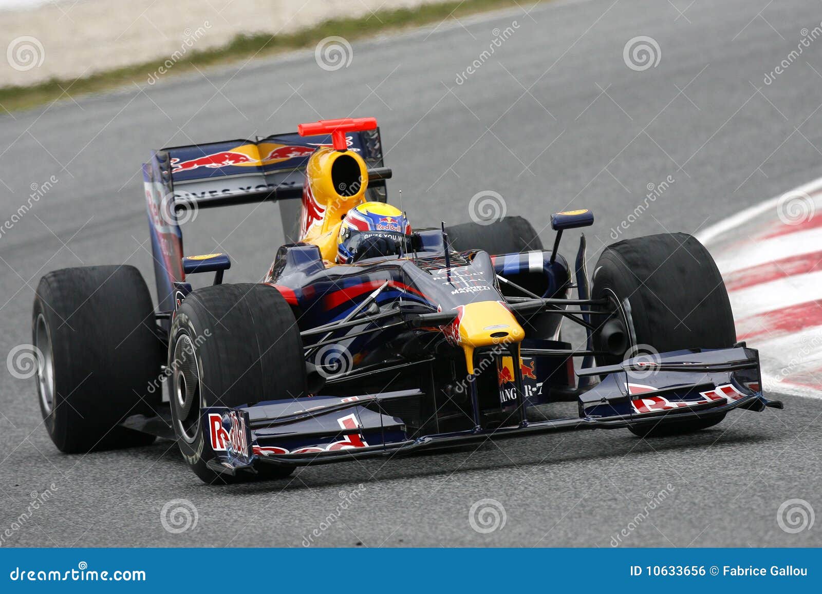 F1 2009 - Mark Webber Red Bull Editorial Photo - Image of formula ...