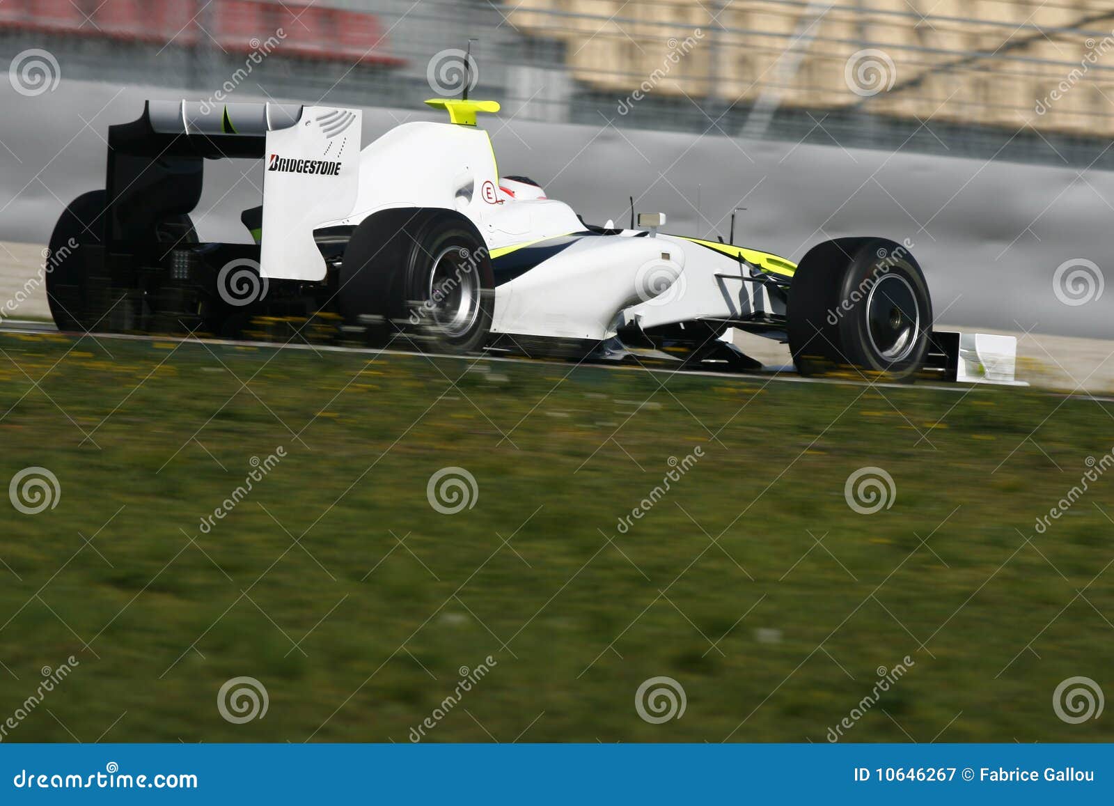 F1 2009 - Rubens Barrichello Brawn GP Editorial Photography - Image of ...