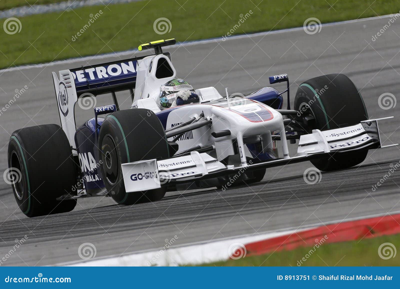 BMW Sauber F1 Team Nick Heidfeld 2009 Foto editorial - Imagen de ...