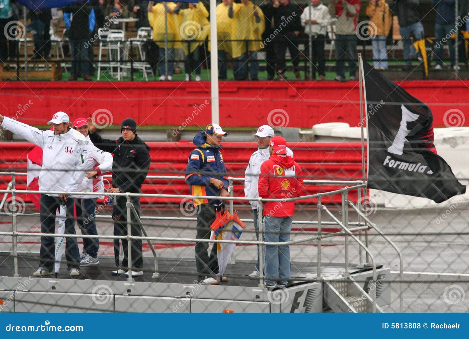 F1 Drivers Parade editorial stock photo. Image of prix - 5813808