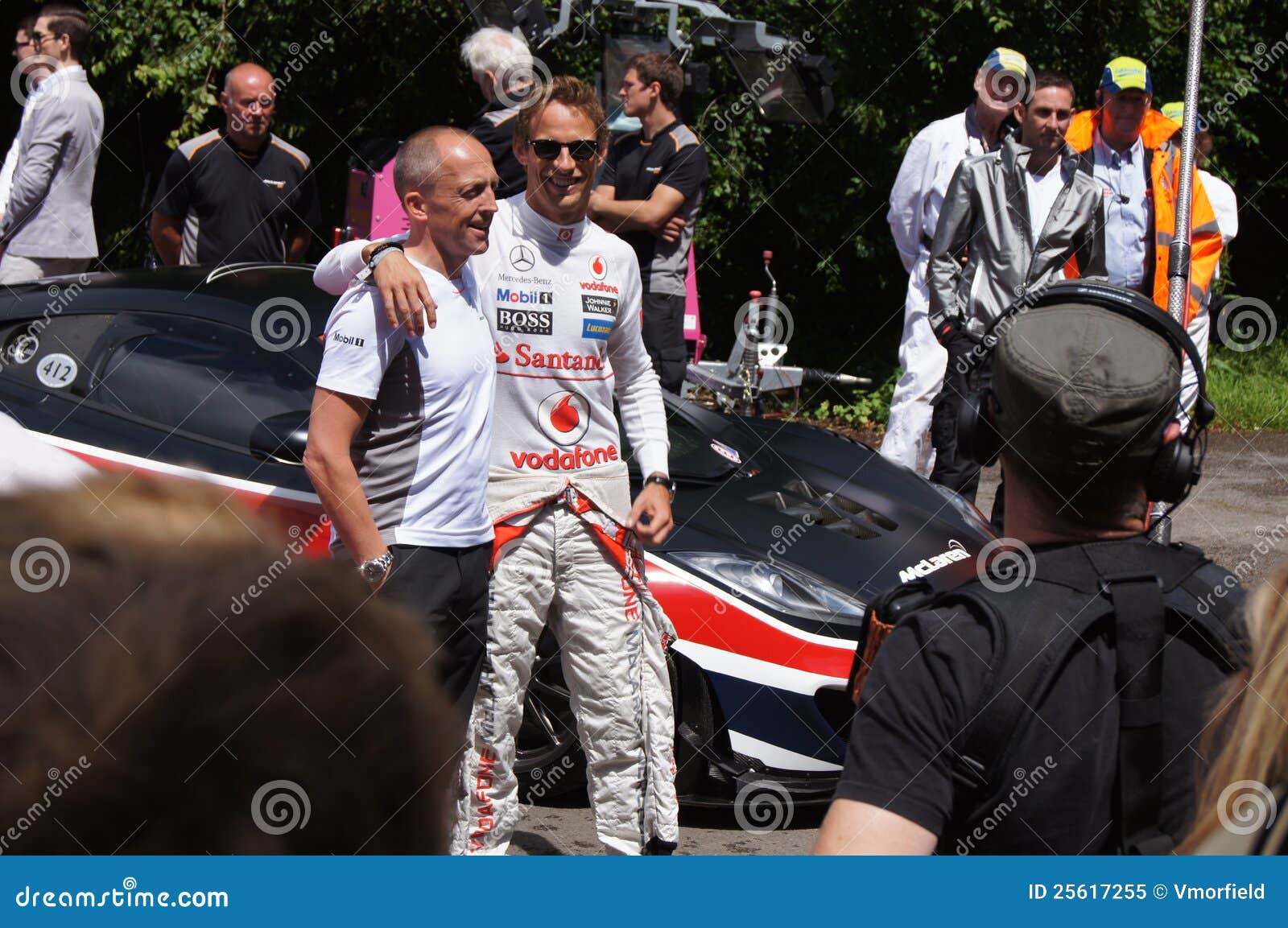 F1 McLaren Driver Jensen Button Editorial Image - Image of supercharged ...