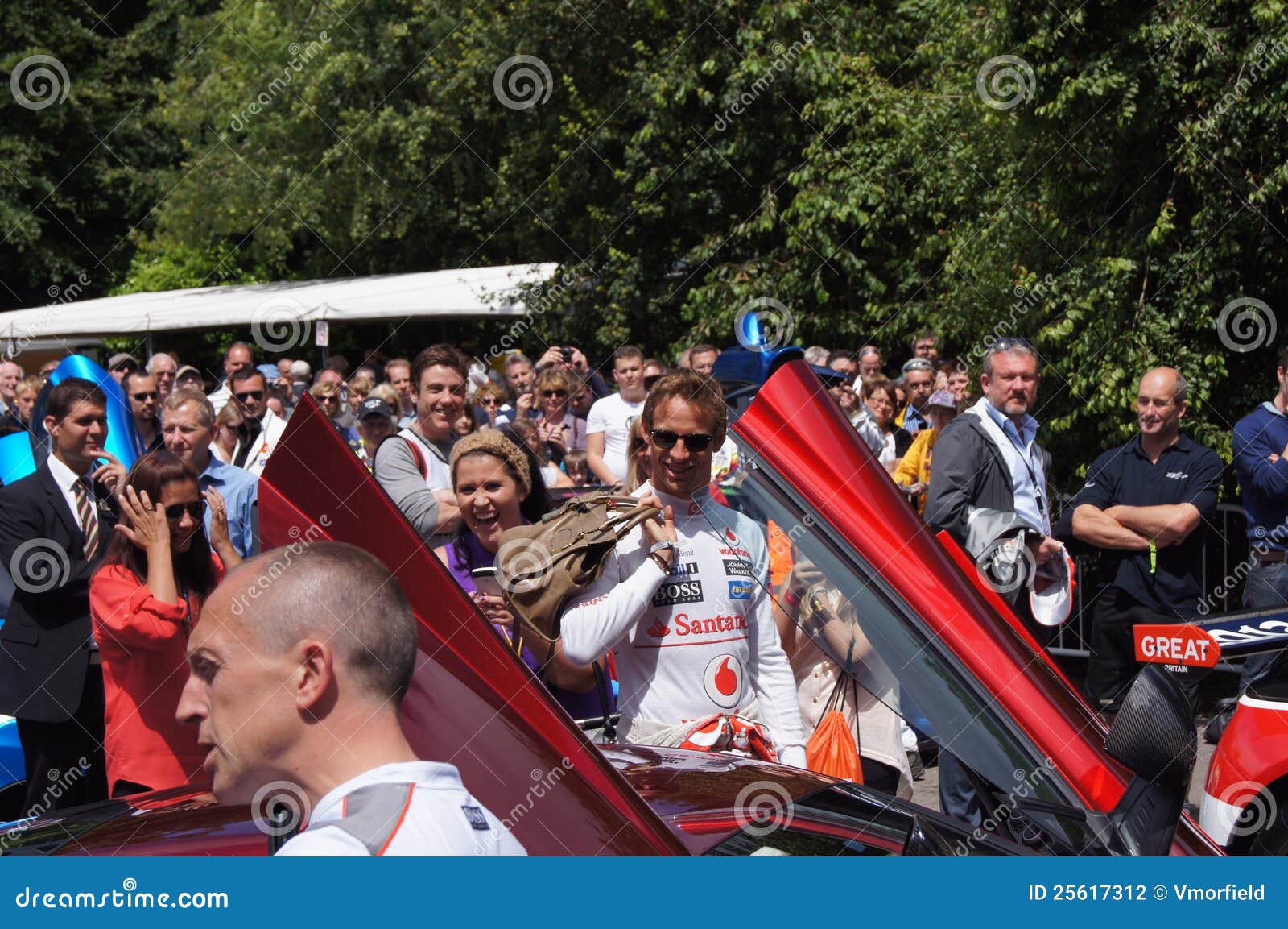 F1 McLaren Driver Jensen Button Editorial Photography - Image of ...