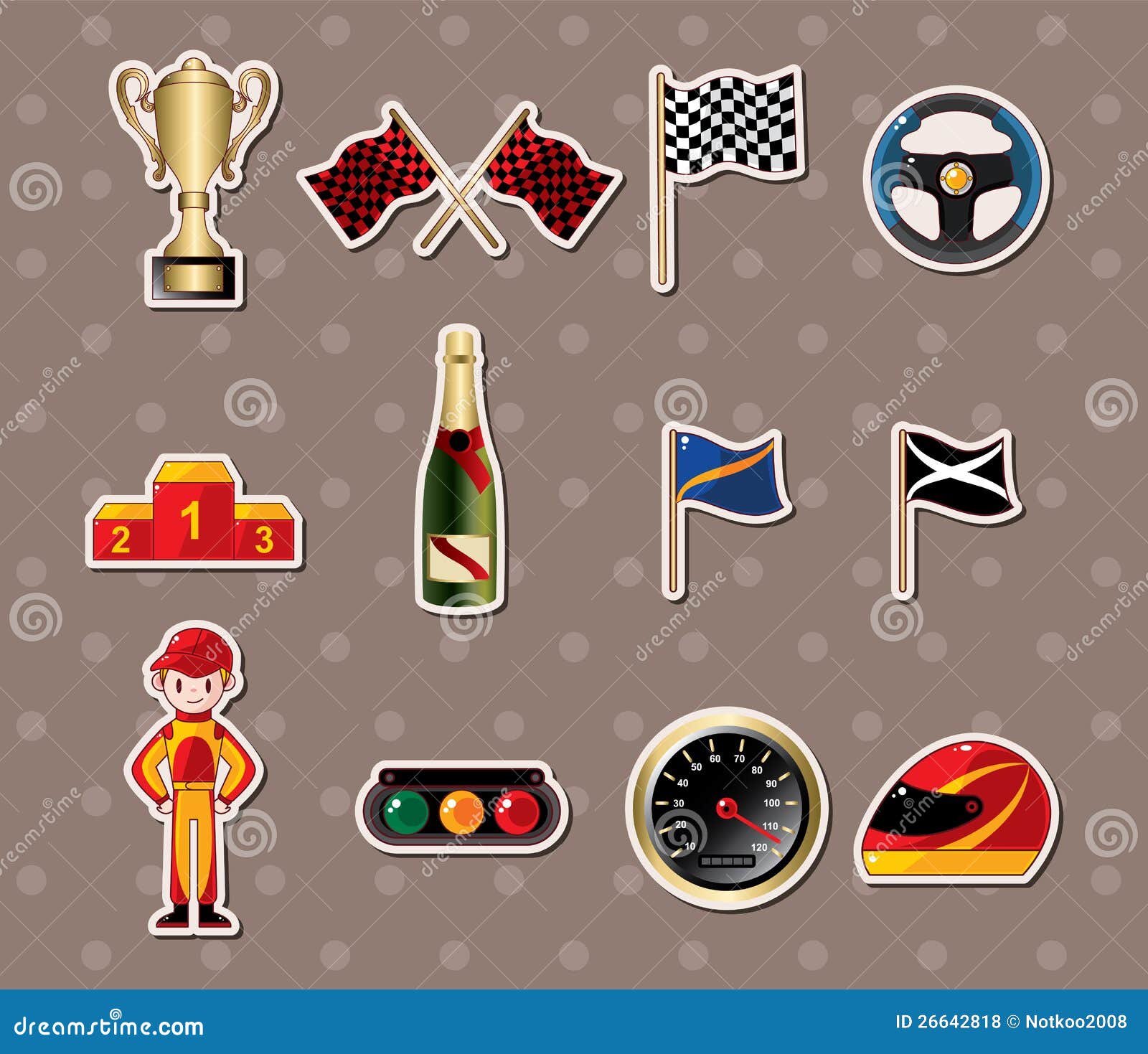 F1 que compete etiquetas ilustração do vetor. Ilustração de carro ...