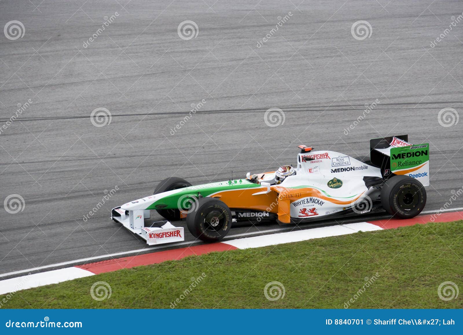 F1 Racing 2009 - Adrian Sutil (Force India) Editorial Photo - Image of ...