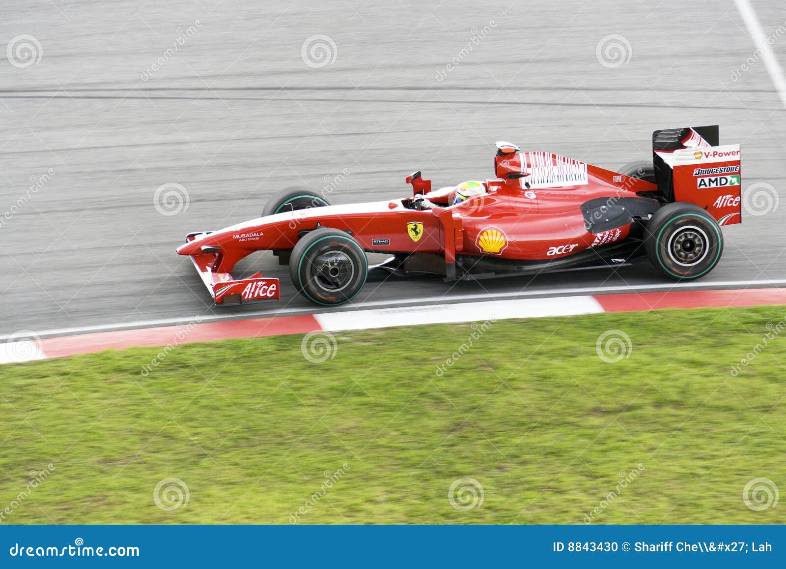 F1 Racing 2009 - Felipe Massa (Ferrari) Editorial Image - Image of ...