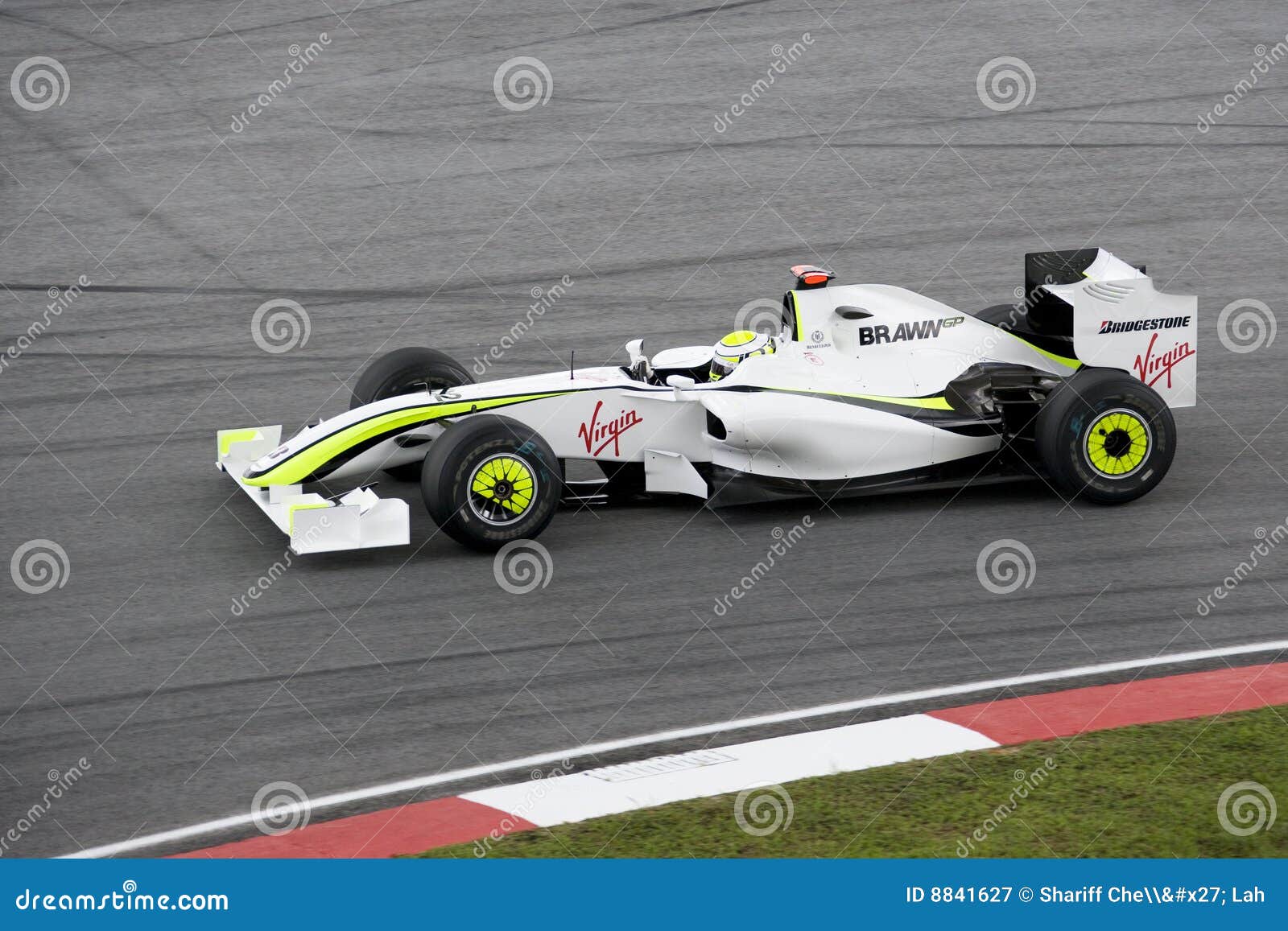 F1 Racing 2009 - Jenson Button (Brawn GP) Editorial Photography - Image ...