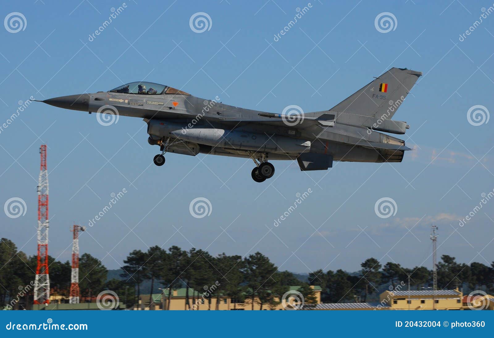 F16 Belgium Fighter Jet editorial stock image. Image of blue - 20432004