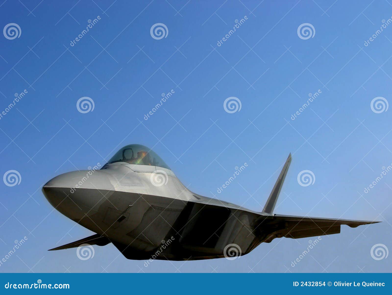 F22 Raptor US Air Force Fighter Plane Flying Stock Photo - Image of ...