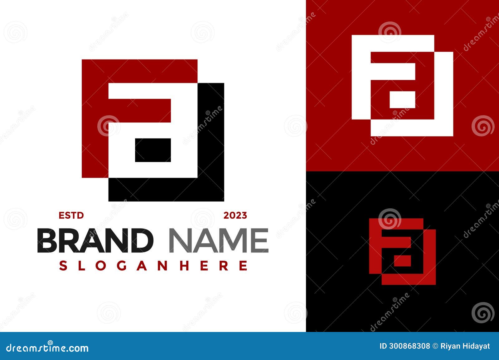 Fa or Af Monogram Logo Design Vector Symbol Icon Illustration Stock ...
