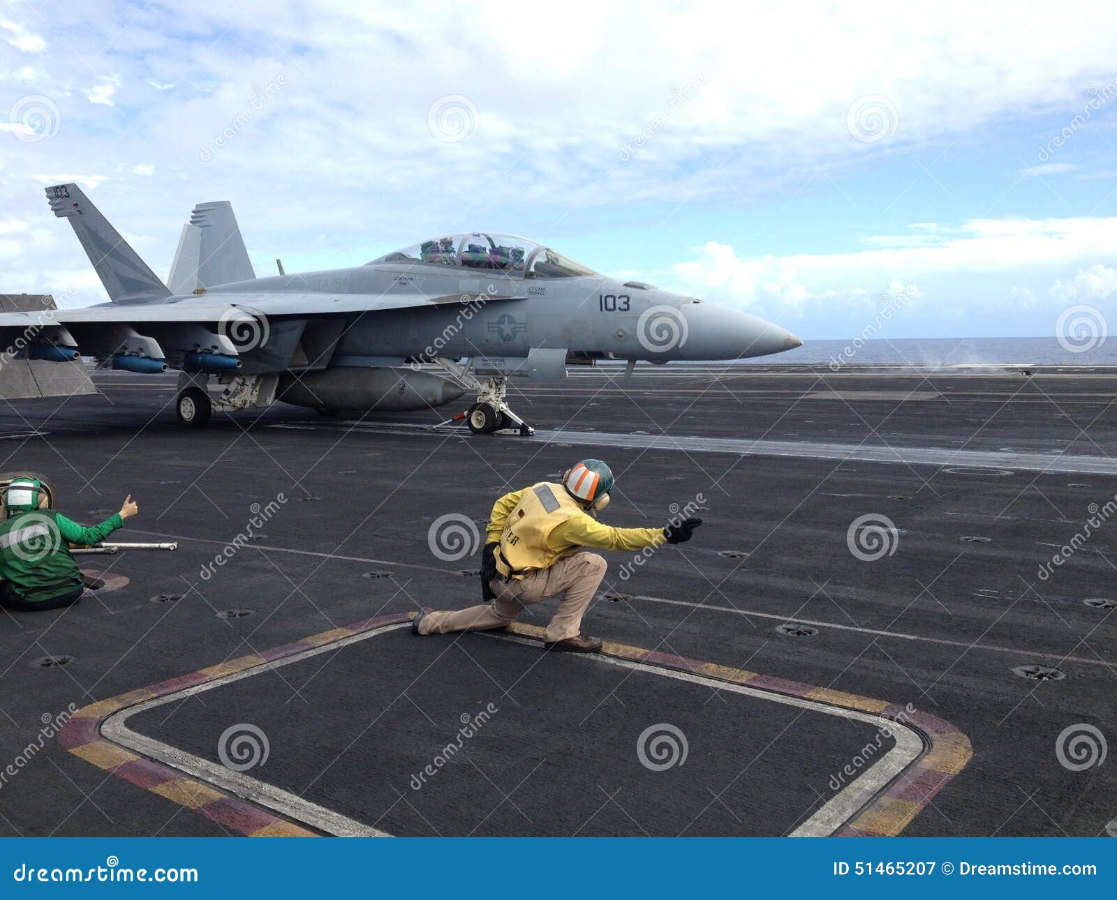 FA-18 Jet on Aircraft Carrier Editorial Photography - Image of deck ...