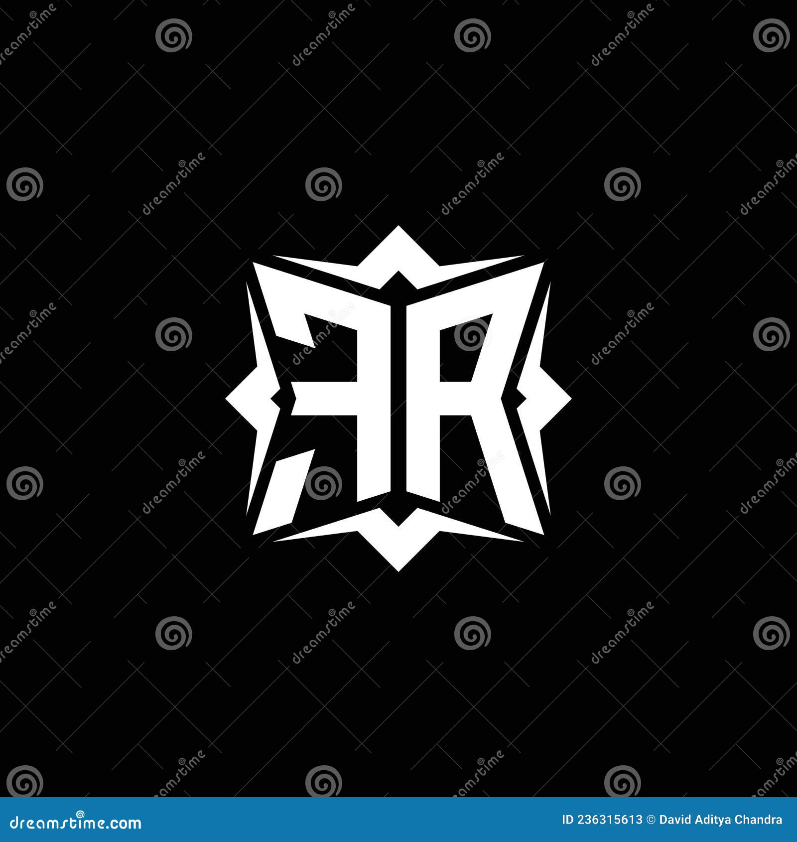 FA Logo Monogram Geometric Modern Design Stock Vector - Illustration of ...