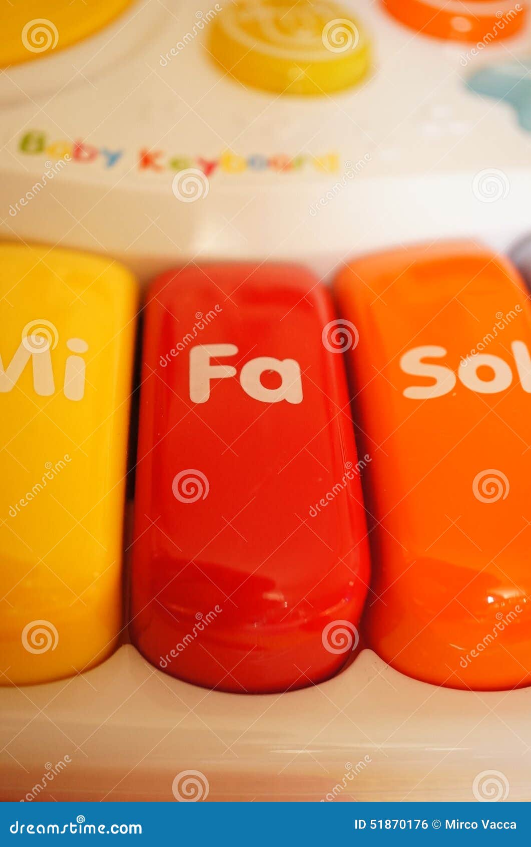 Fa piano key stock photo. Image of plastic, piano, keyboard - 51870176