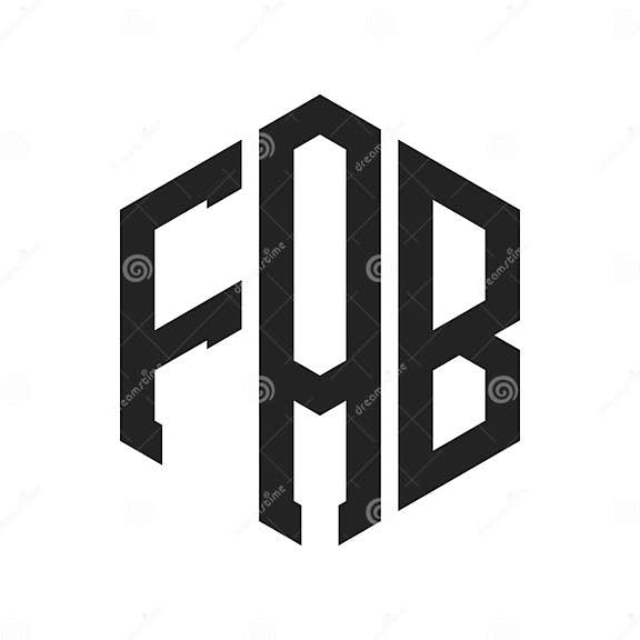 FAB Logo Design. Initial Letter FAB Monogram Logo Using Hexagon Shape ...