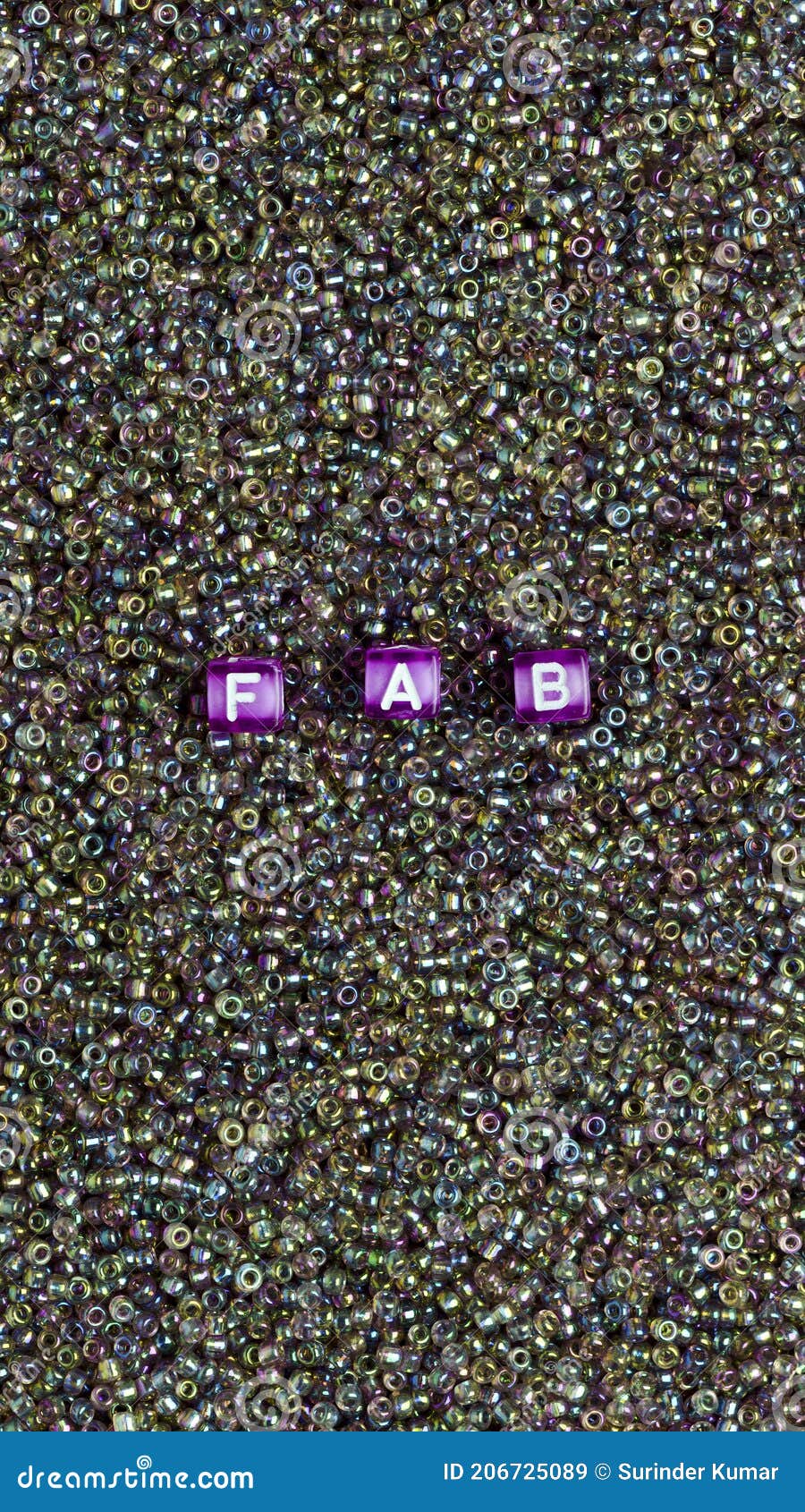 Fab word typography stock image. Image of beads, expression - 206725089