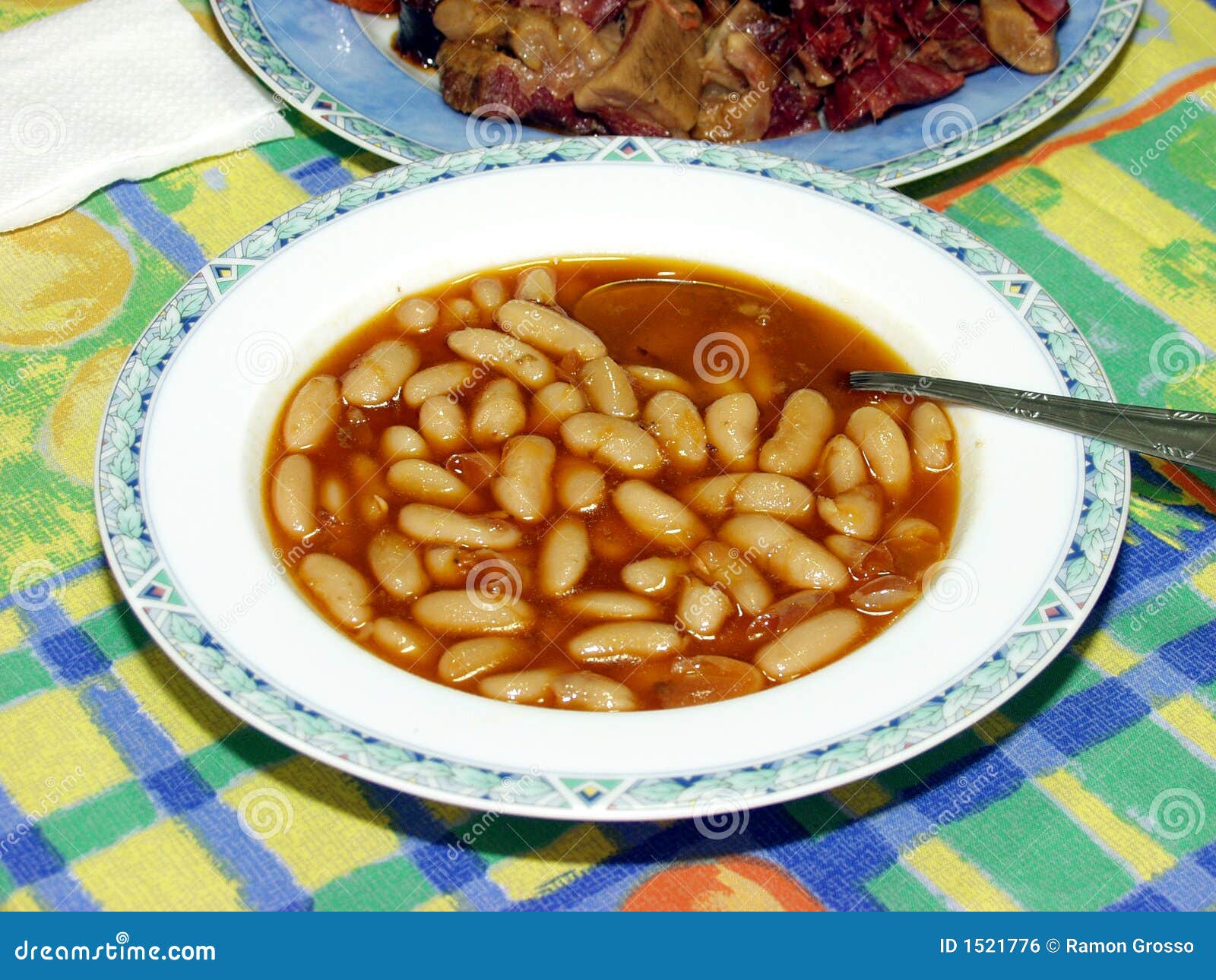 Fabada stock photo. Image of wine, tomato, sidra, cook - 1521776