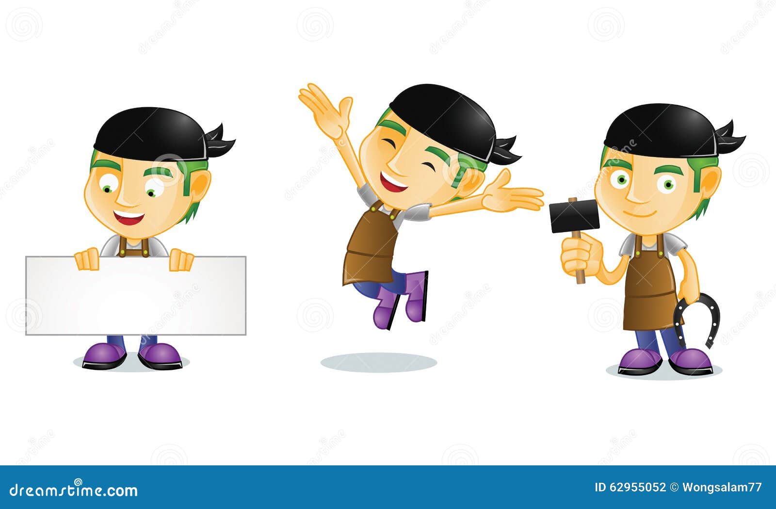 Fabbro 1 illustrazione vettoriale. Illustrazione di università - 62955052