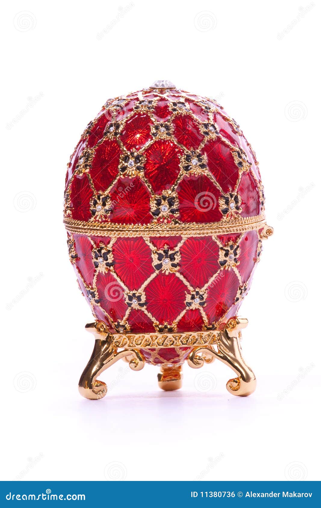 Faberge egg. stock photo. Image of ornament, isolated - 11380736