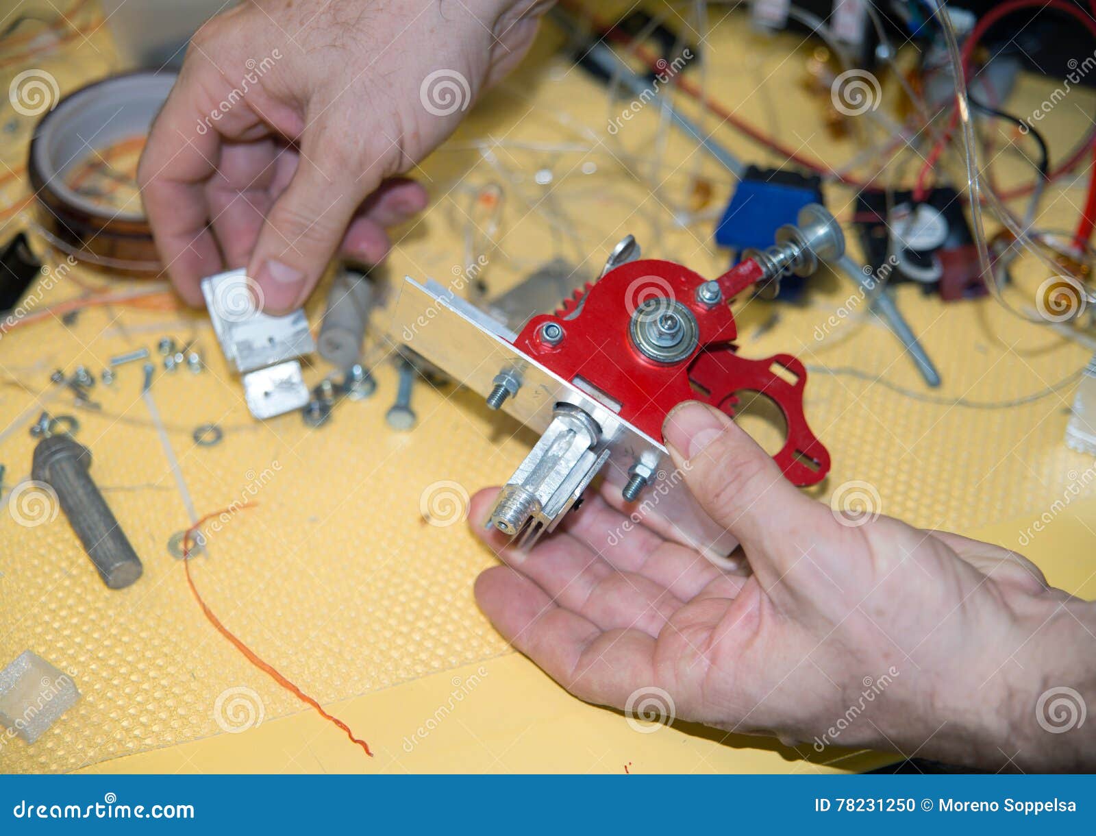 Fablab and 3D Printing stock photo. Image of filament - 78231250