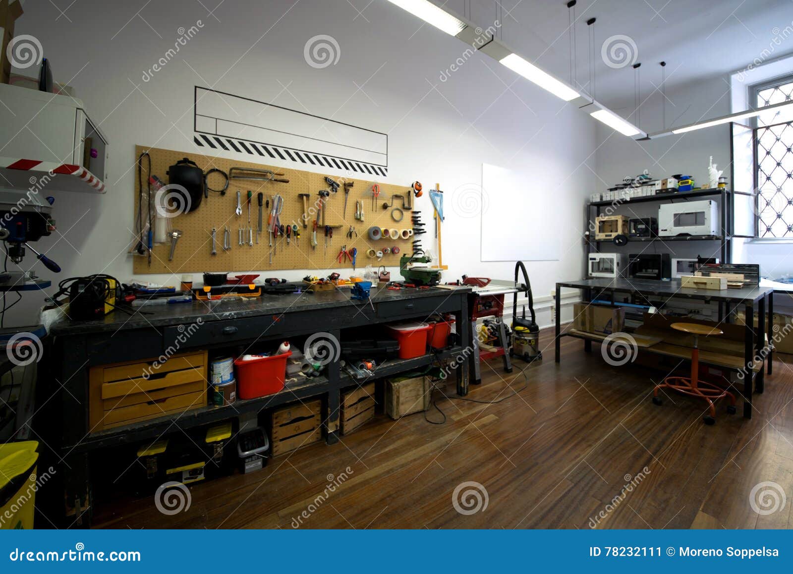 Fablab and 3D Printing stock image. Image of filament - 78232111