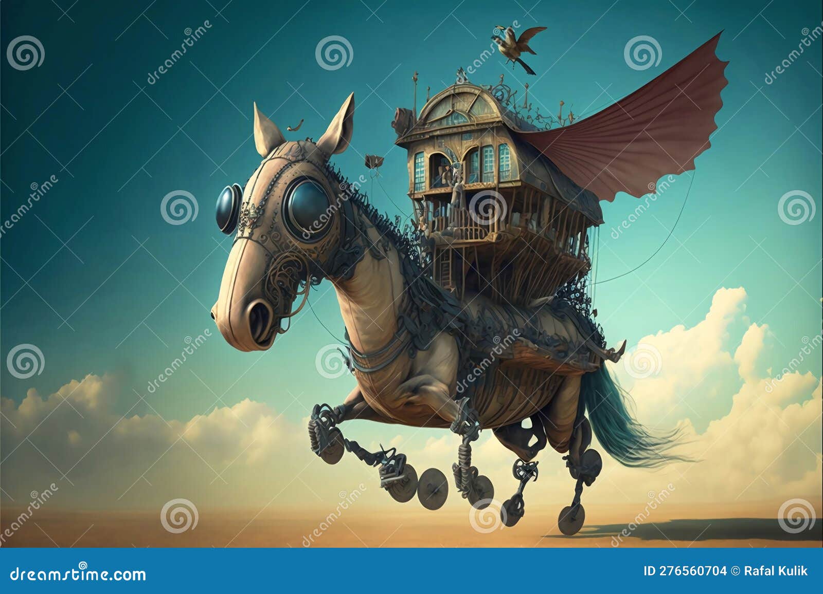 Fable Fun Surreal, Generated Ai, Generative, Ai Stock Illustration ...