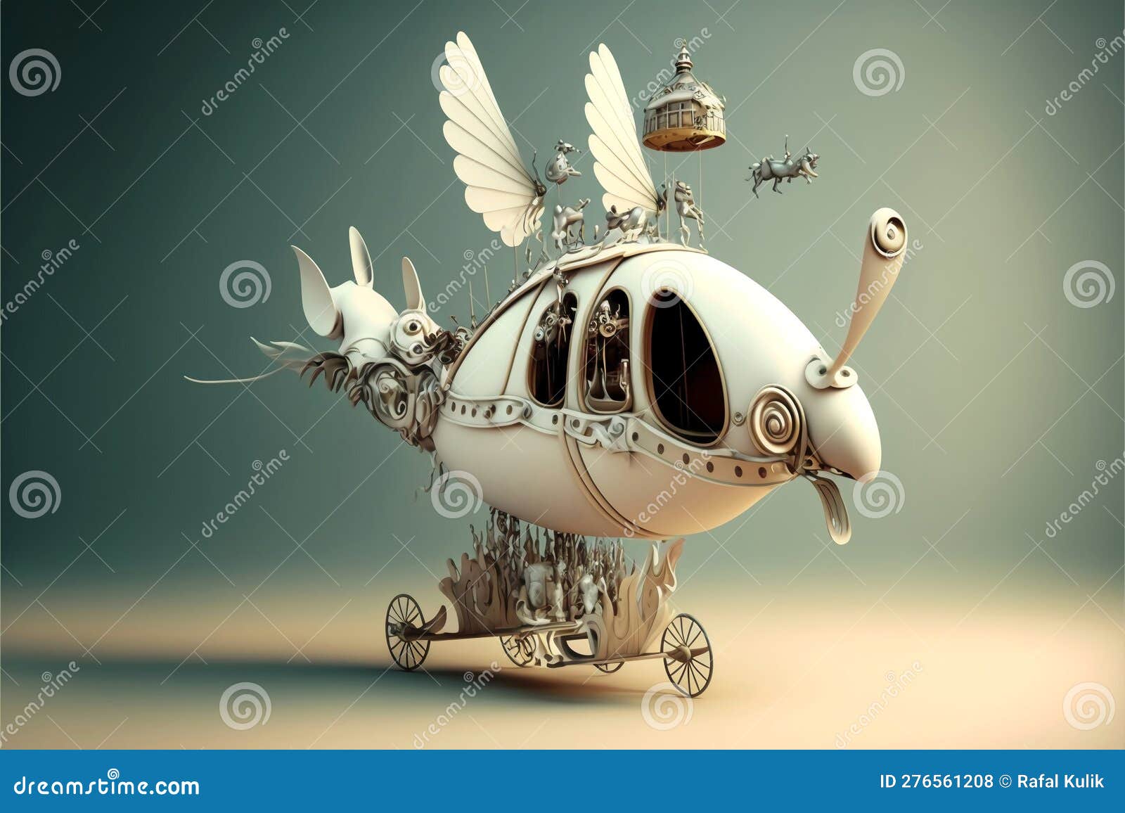 Fable Fun Surreal, Generated Ai, Generative, Ai Stock Illustration ...