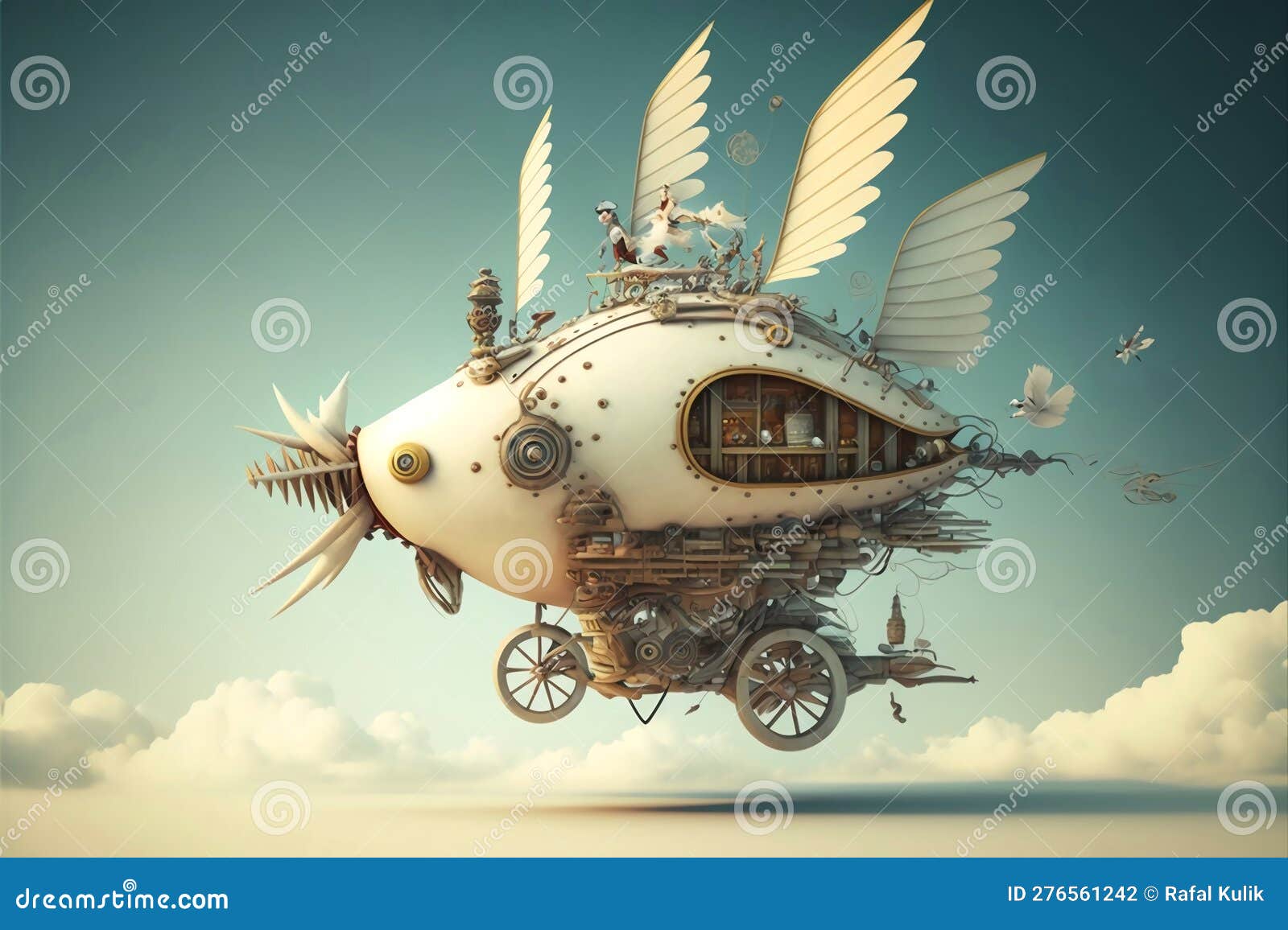 Fable Fun Surreal, Generated Ai, Generative, Ai Stock Illustration ...